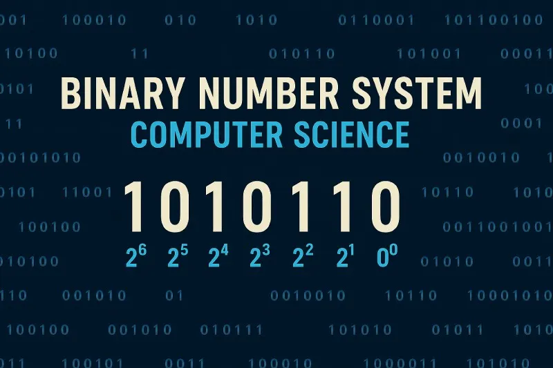 Binary Number System: A base-2 number system using only the digits 0 ...